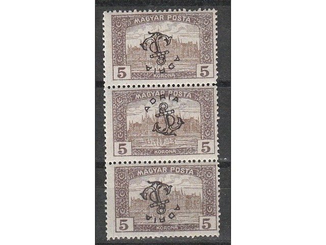 Adria, Fiume - 1919 - MNH