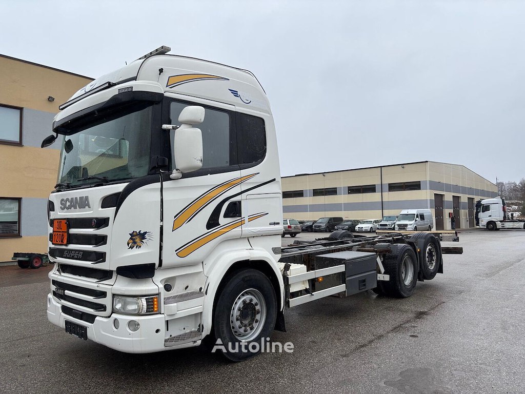 Scania R490 6x2*4 + RETARDER + PTO + ADR kamion šasija