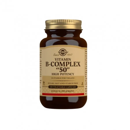 SOLGAR VITAMIN B-COMPLEX "50" 100 kapsula