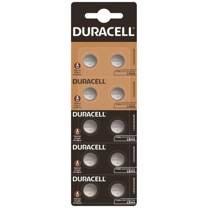 DURACELL baterija LR44 HSDC 2 kom