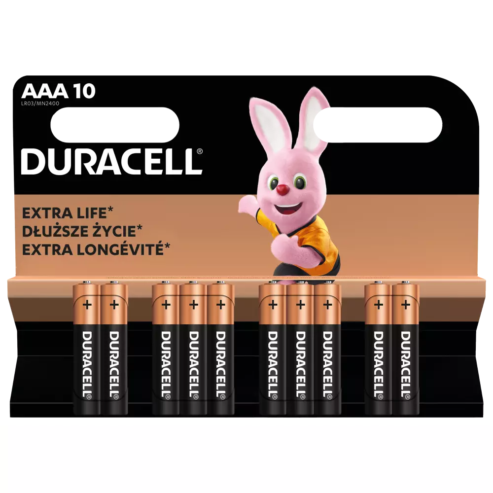 DURACELL Basic baterija AAA 10kom NEW
