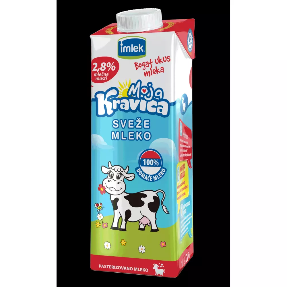 MLEKO KRAVICA 2,8% 1L