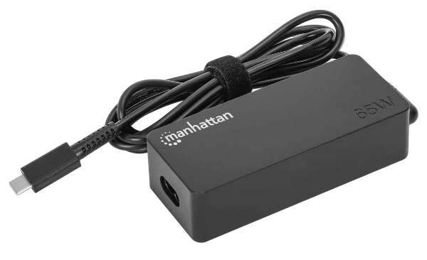 Manhattan USB-C Power Delivery Laptop Charger - 65 W