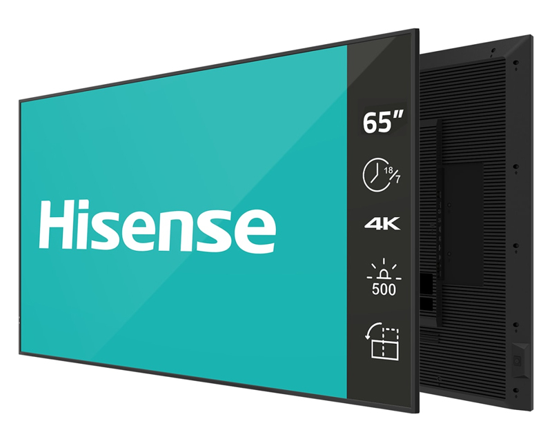 Hisense 65 inča 65GM50D UHD 500 nita Digital Signage Display - 18/7 Operation