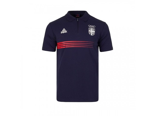 OLIMPIJSKA POLO MAJICA PEAK MUŠKA FW93207 NAVY