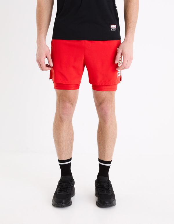 CELIO MARVEL SPORTS SHORTS - IRON MAN - MENS