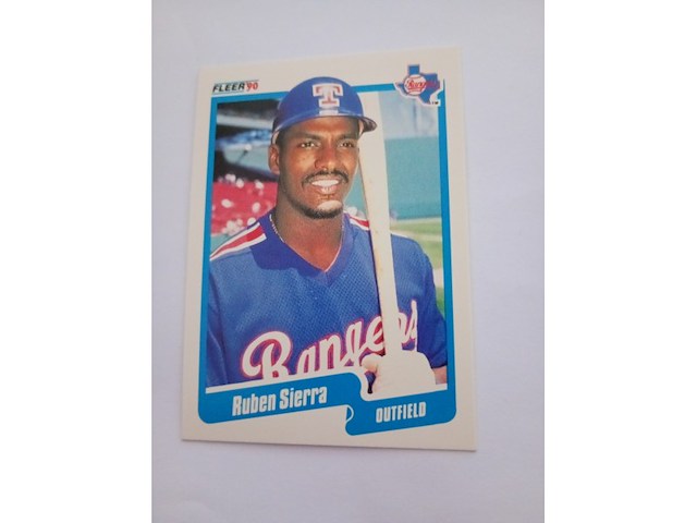 Kartica baseball fleer 90 Ruben Sierra 314