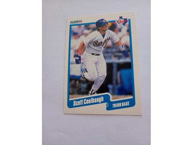Kartica baseball fleer 90 Scott Coolbaugh  293