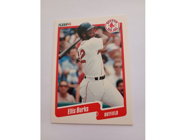 Kartica baseball fleer 90 Ellis Burks 269