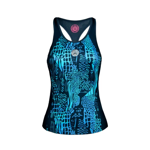 WOMEN'S TANK TOP BIDI BADU YAKA TECH TANK BLUE S