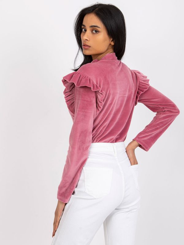 BLOUSE-DHJ-BZ-6533B.85-DARK PINK
