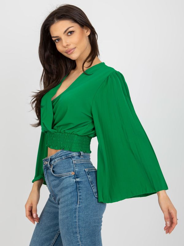 BLOUSE-DHJ-BZ-16503.30X-GREEN
