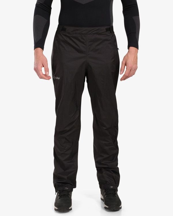 Men's hardshell and waterproof pants Kilpi ALPIN-M Black