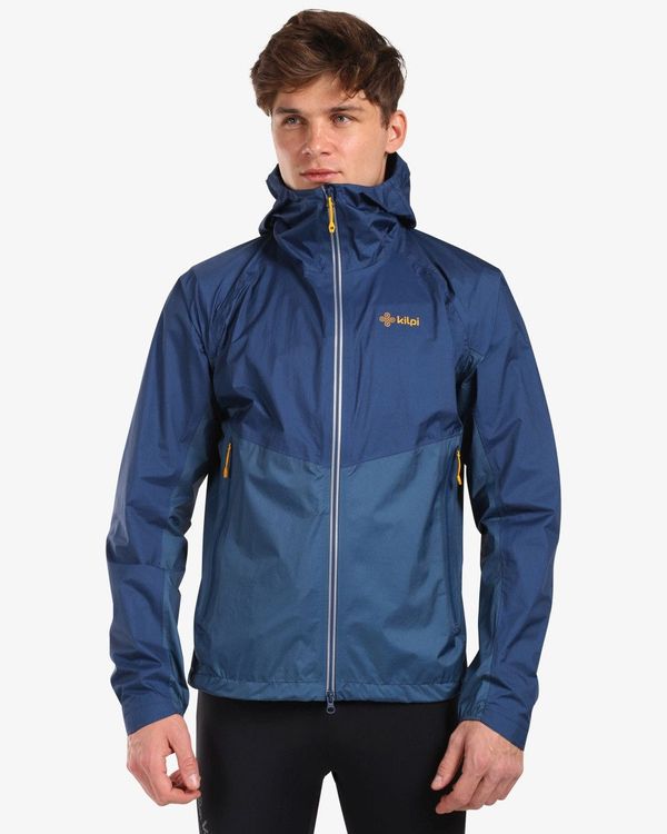 Men's outdoor waterproof jacket Kilpi HURRICANE-M Dark blue