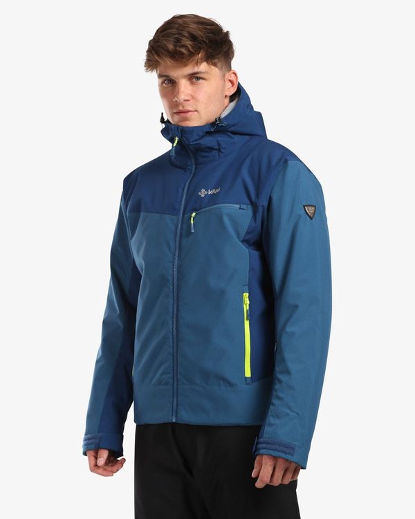 MEN'S SKI JACKET KILPI FLIP-M DARK BLUE