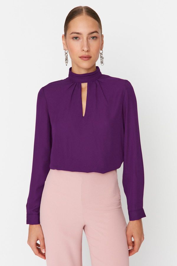 ŽENSKA BLUZA TRENDYOL COLLAR DETAILED