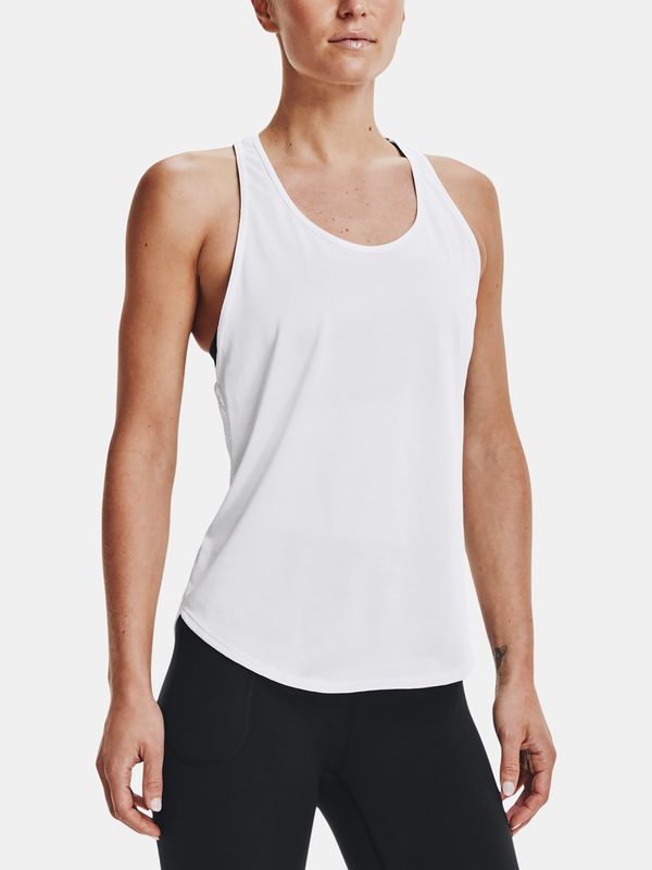 UNDER ARMOUR TANK TOP UA TECH VENT TANK-WHT - WOMEN