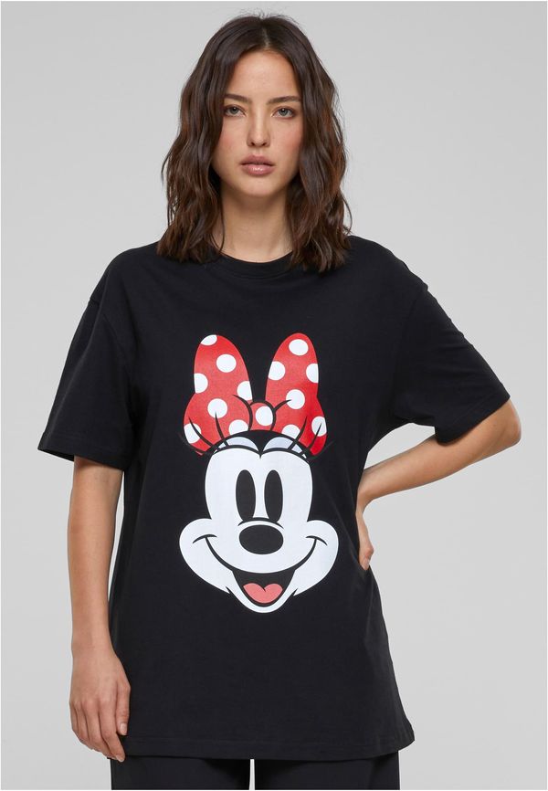 DISNEY 100 MINNIE SMILES WOMEN'S T-SHIRT BLACK