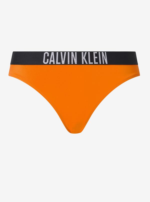 ORANGE WOMEN'S SWIMWEAR BOTTOM CALVIN KLEIN - WOMEN