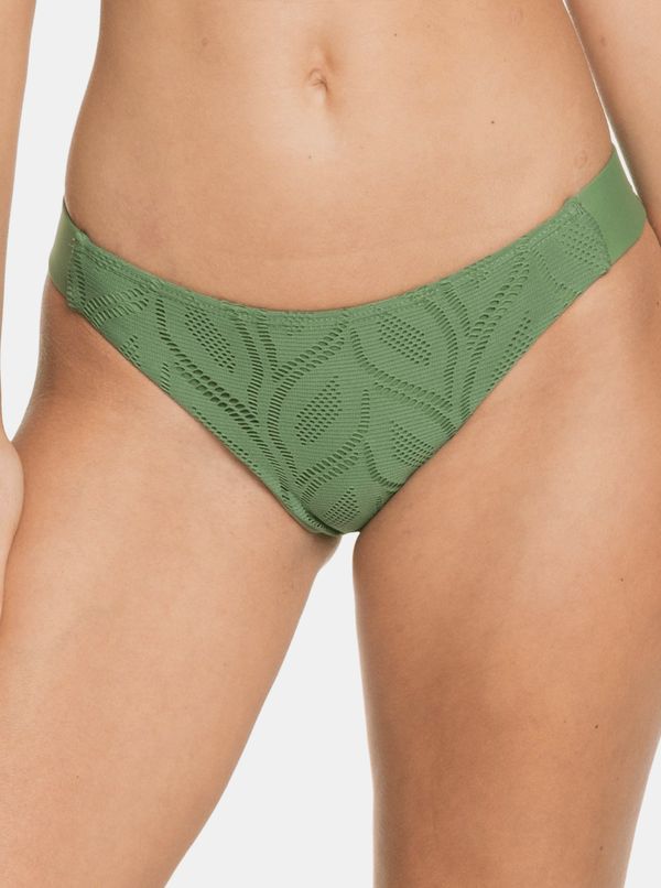 GREEN PATTERNED BOTTOM OF ROXY SWIMWEAR - WOMEN