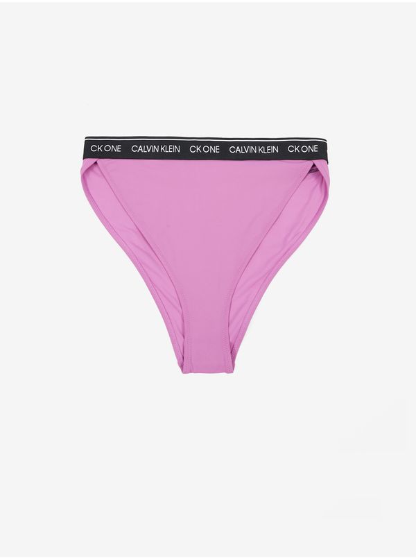 LIGHT PURPLE CALVIN KLEIN UNDERWEAR WOMEN'S SWIMSUIT BOTTOMS - WOMEN