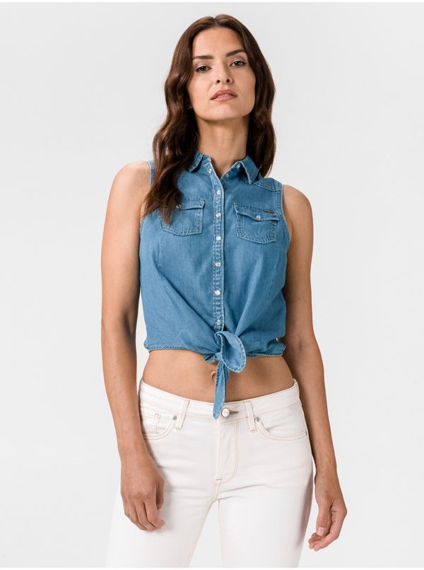 WAVE CROP TOP PEPE JEANS - WOMEN'S