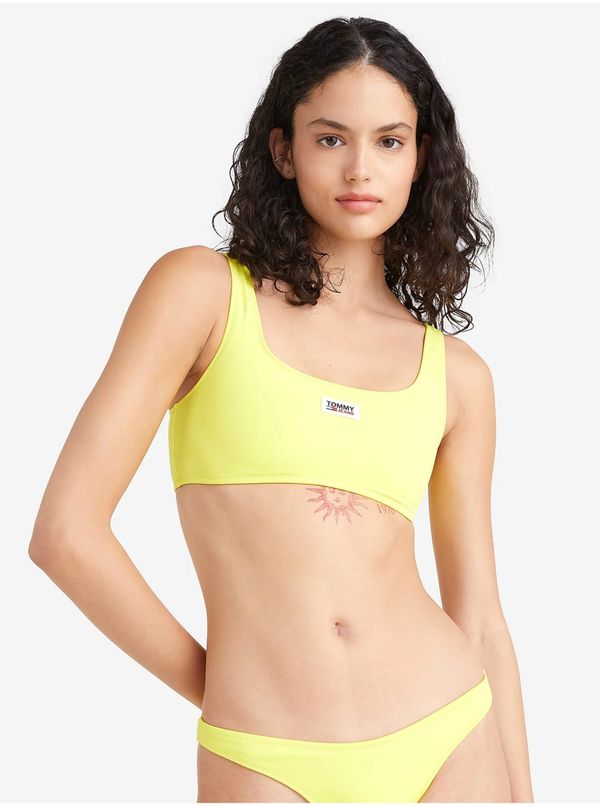 YELLOW WOMEN'S SWIMWEAR UPPER TOMMY HILFIGER UNDERWEAR - WOMEN