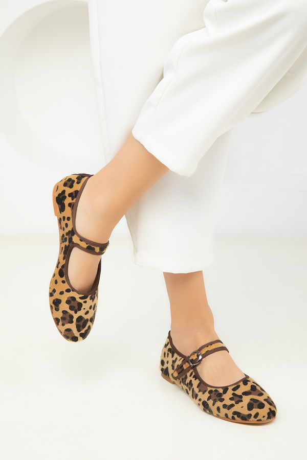 SOHO LEOPARD WOMEN'S FLATS 18547