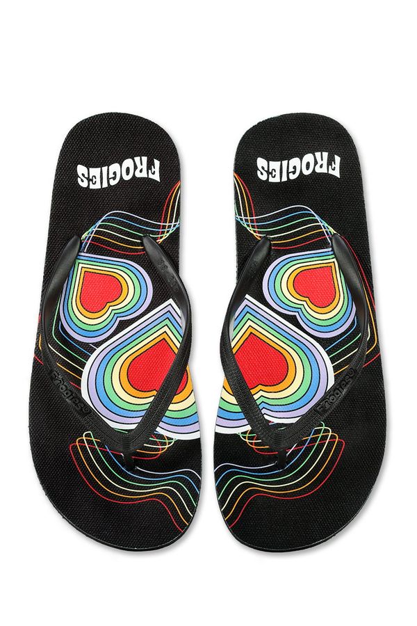 WOMEN'S FLIP-FLOPS FROGIES LOVE