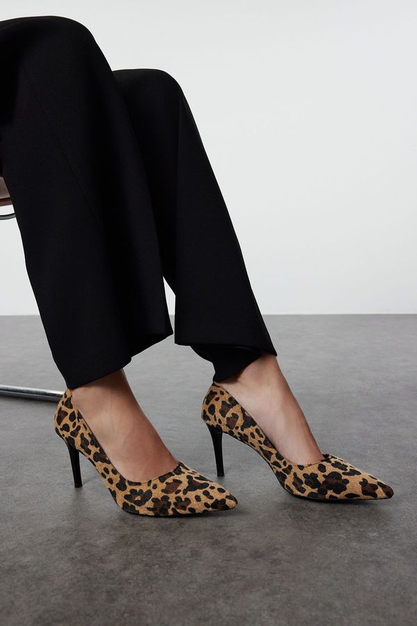 TRENDYOL LEOPARD WOMEN'S CLASSIC HEELED SHOES