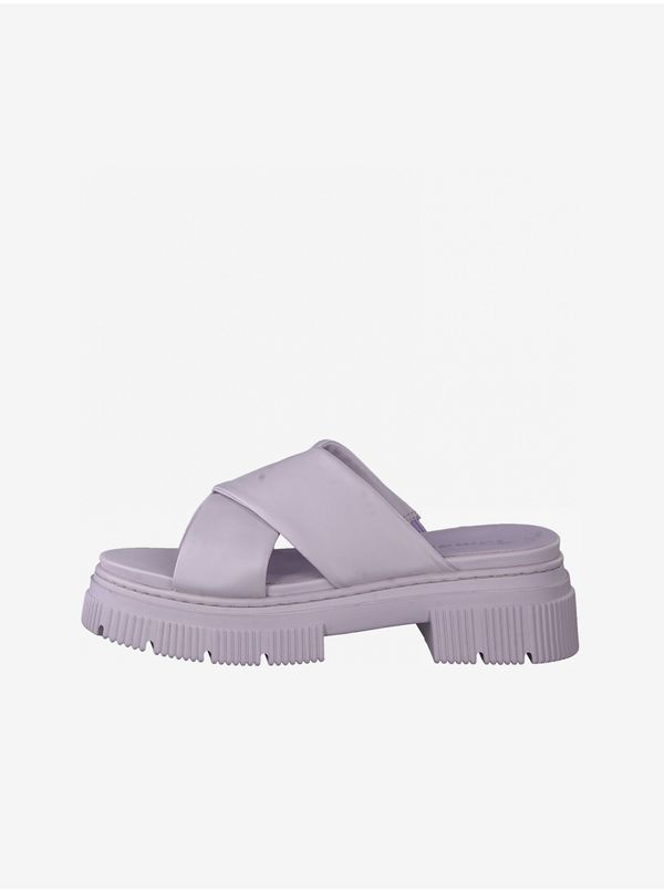 TAMARIS LIGHT PURPLE SLIPPERS - LADIES