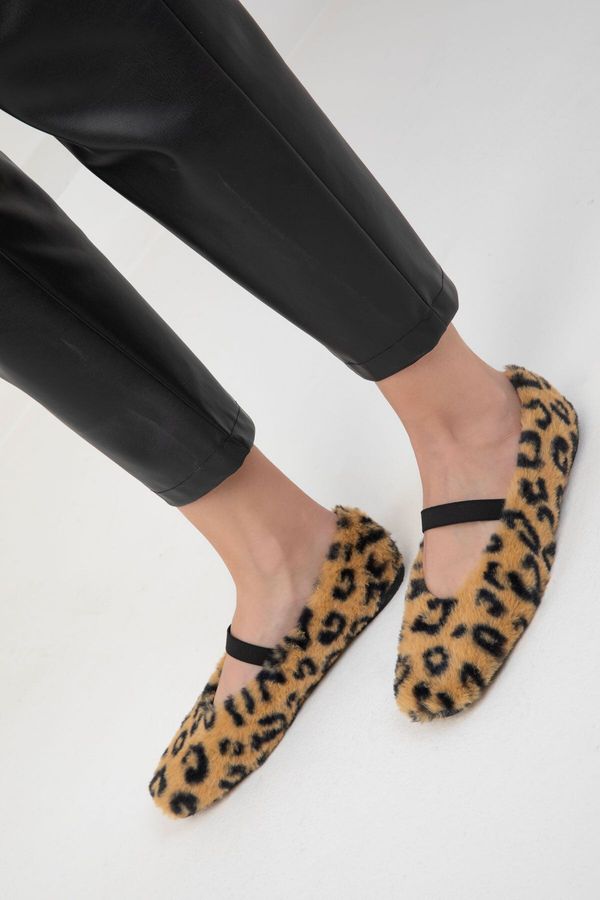 SOHO LEOPARD WOMEN'S BALLERINA 20016