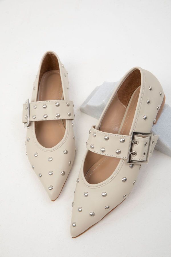 SOHO BEIGE WOMEN'S BALLERINAS (19993)