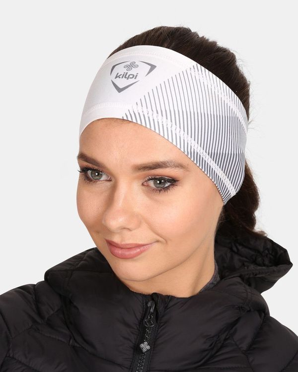 RUNNING HEADBAND KILPI BRILLIANS-U WHITE
