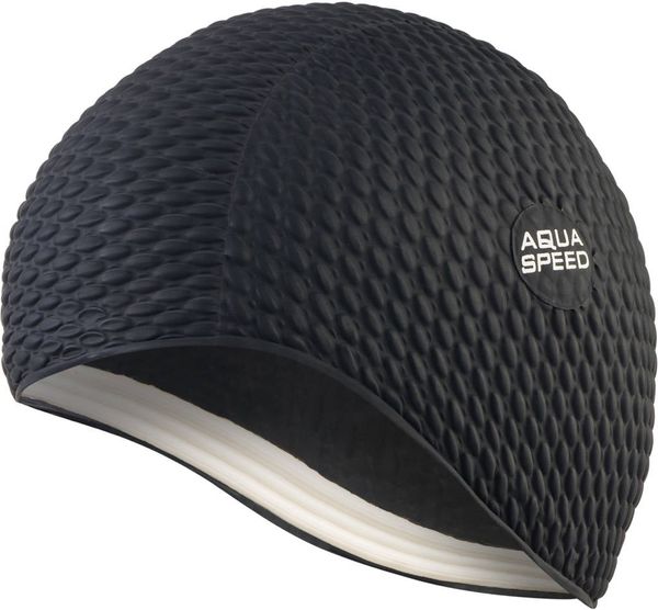 AQUA SPEED KIDS'S SWIMMING CAP BOMBASTIC JUNIOR PATTERN 07