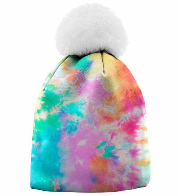 MR. GUGU & MISS GO WOMAN'S TIE DYE BEANIE WB21WH 1473