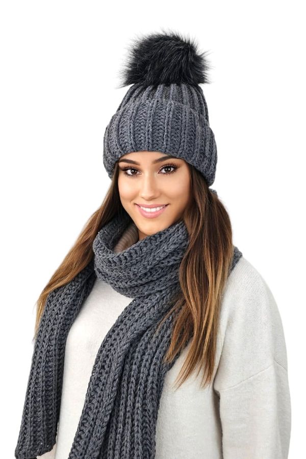 KAMEA WOMAN'S HAT&SCARF K.23.211.07