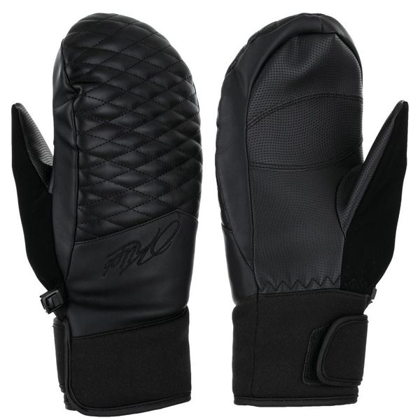 WOMEN'S SKI GLOVES KILPI DEVINE-W BLACK