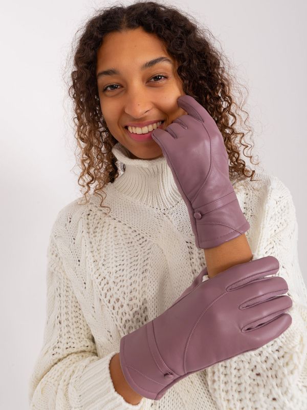 PURPLE ELEGANT TOUCH GLOVES