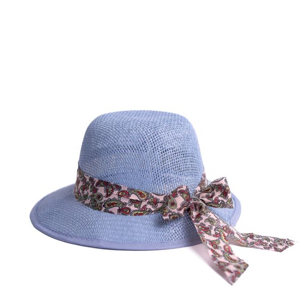 ART OF POLO WOMAN'S HAT CZ24137-4 BLUE/LIGHT PINK
