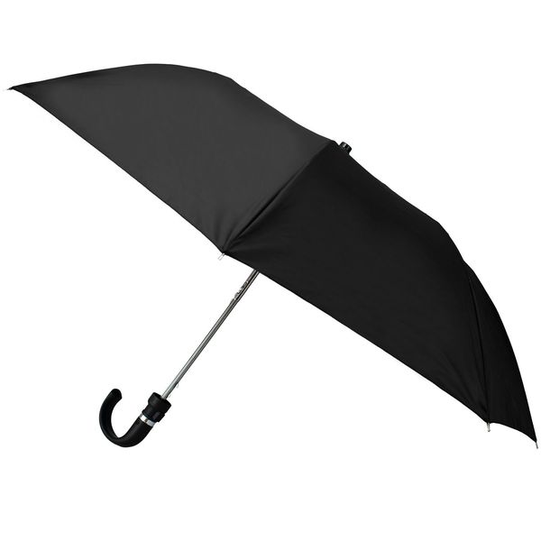 SEMILINE UNISEX'S SHORT SEMI-AUTOMATIC UMBRELLA WITH A WRAP-AROUND HANDLE L2038-0
