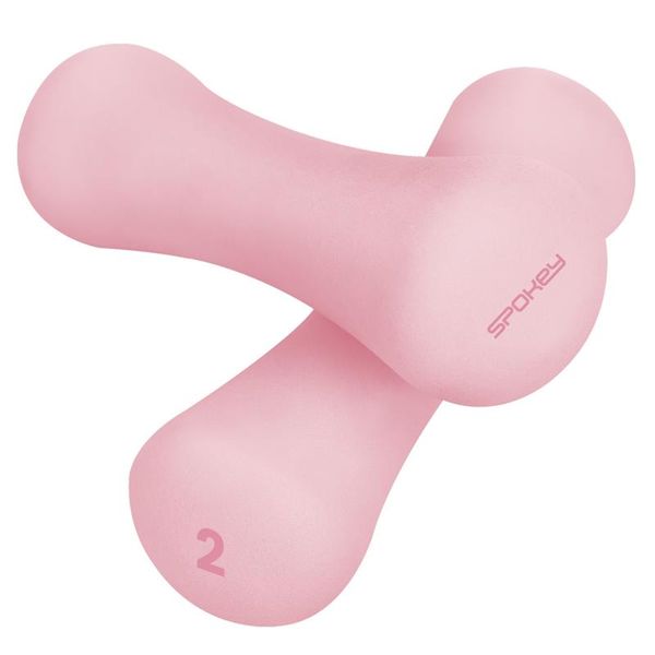 SPOKEY BONE SET OF NEOPRENE DUMBBELLS 2X 2 KG