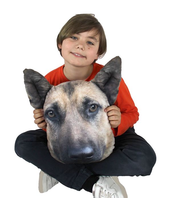 BERTONI HOME UNISEX'S DOG PILLOW SZARIK