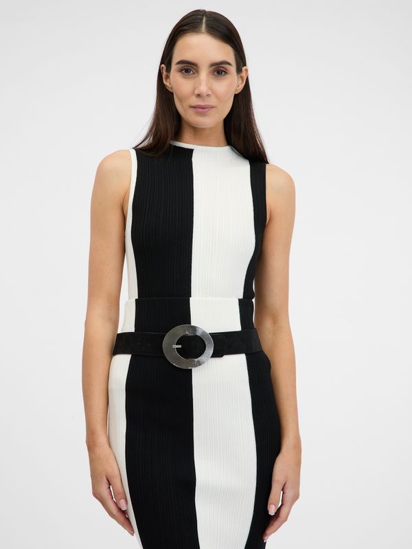 ORSAY BLACK WOMEN'S BELT - WOMEN'S