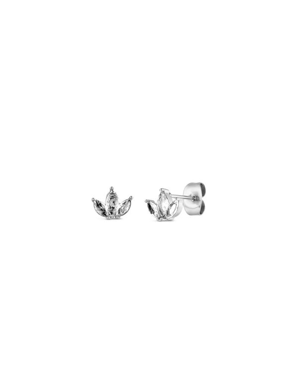 VUCH KRYSTEL SILVER EARRINGS