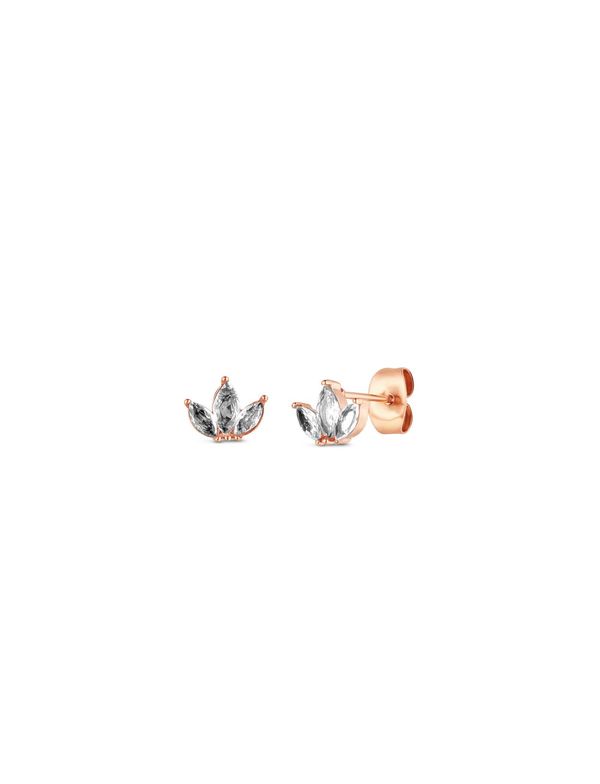 KRYSTEL ROSE GOLD EARRINGS