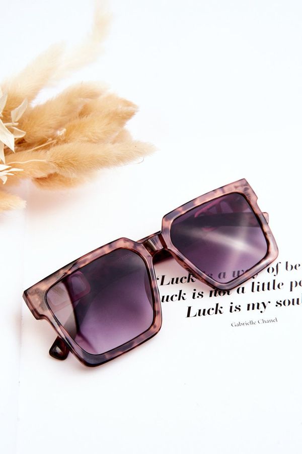 CLASSIC SUNGLASSES V110063 LEOPARD NUDE