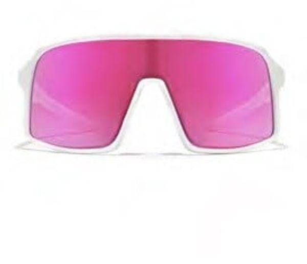 SPORTS SUNGLASSES WAYE - 7 WHITE W PINK MULTI LENS CAT. 3