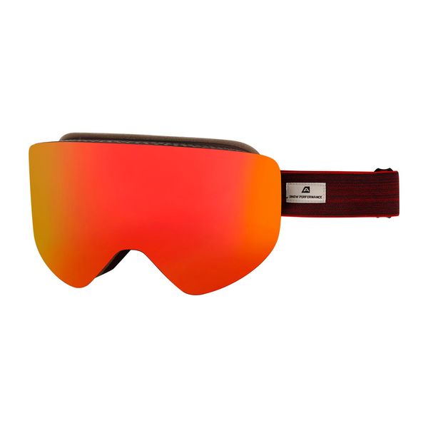 ALPINE PRO HELLQE OLYMPIC RED SKI GOGGLES