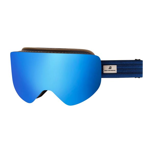ALPINE PRO HELLQE ELECTRIC BLUE LEMONADE SKI GOGGLES